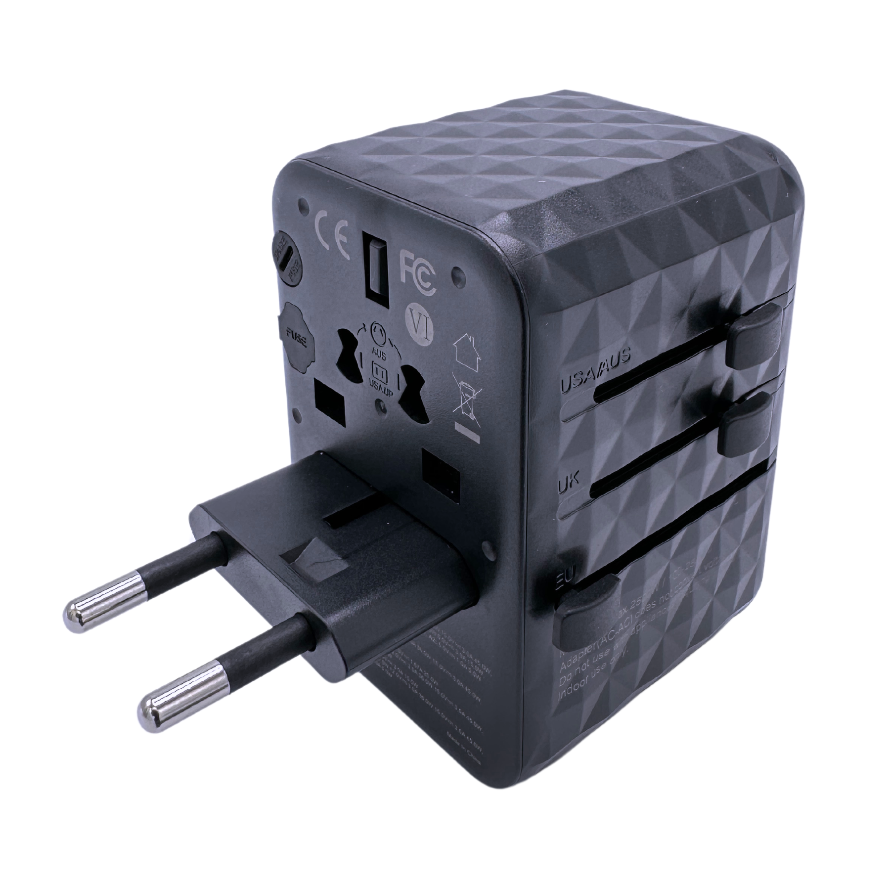 Cestovní adaptér CROSSIO ChargeMe Adapter PD70W 2C+2A GaN III QC4+ CRO ...
